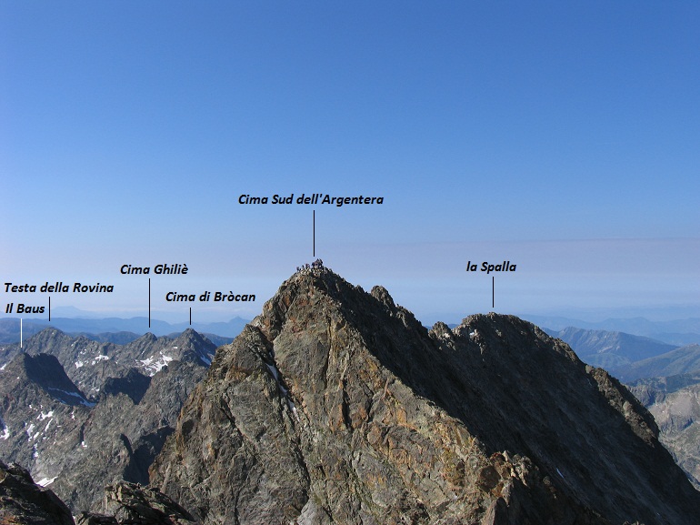 Cima Nord dell'Argentera 3286 m