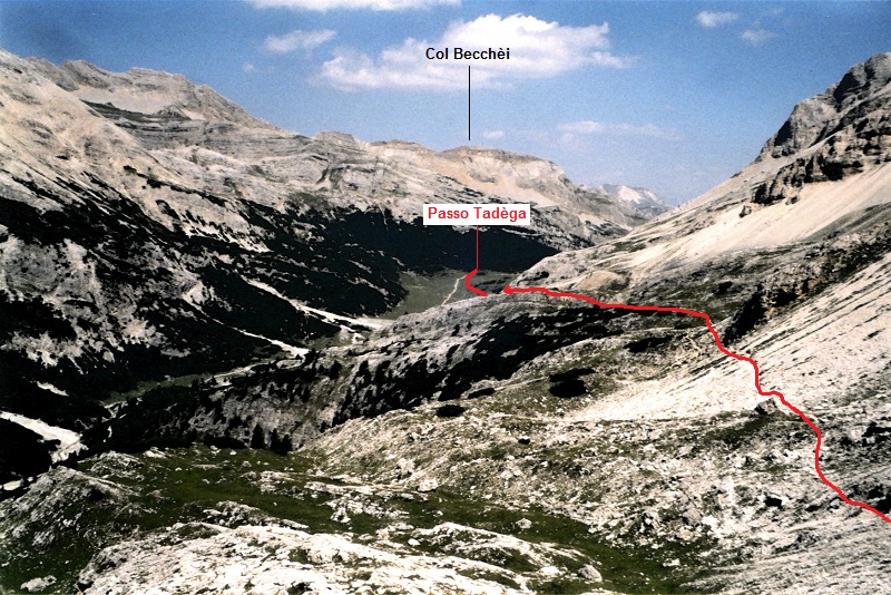 Forcella del Lago e Vallon Bianco